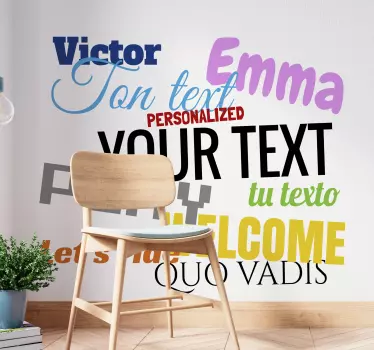 Decoratieve muurstickers kopen - TenStickers