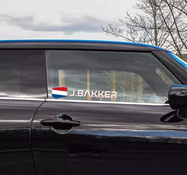 Vlaggen Stickers: Trots & Decoratief! - TenStickers